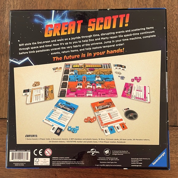 Ravensburger | Games | New Back To The Future Board Game | Poshmark